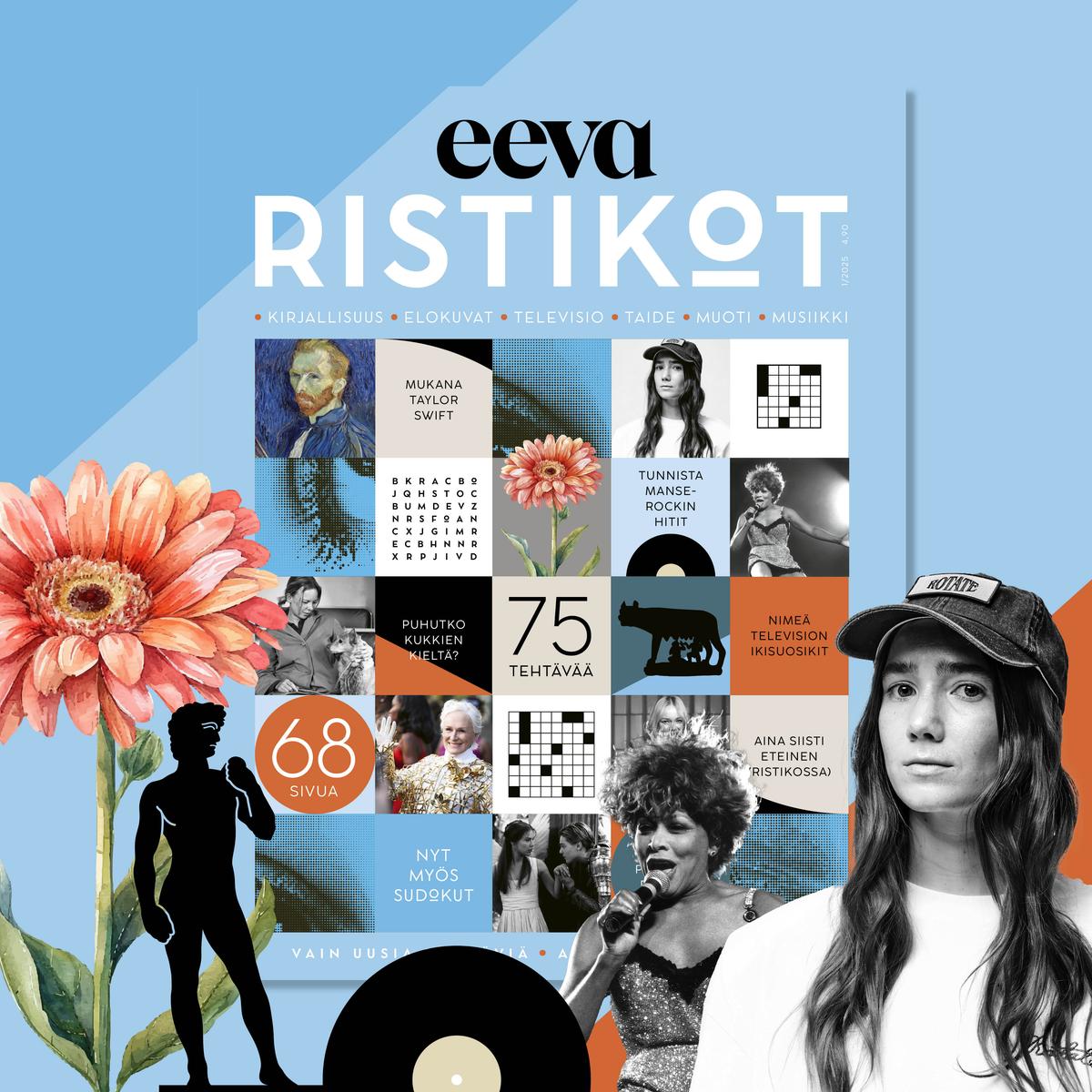 Lähetä Eeva Ristikot -lehden vastaukset täältä | Eeva