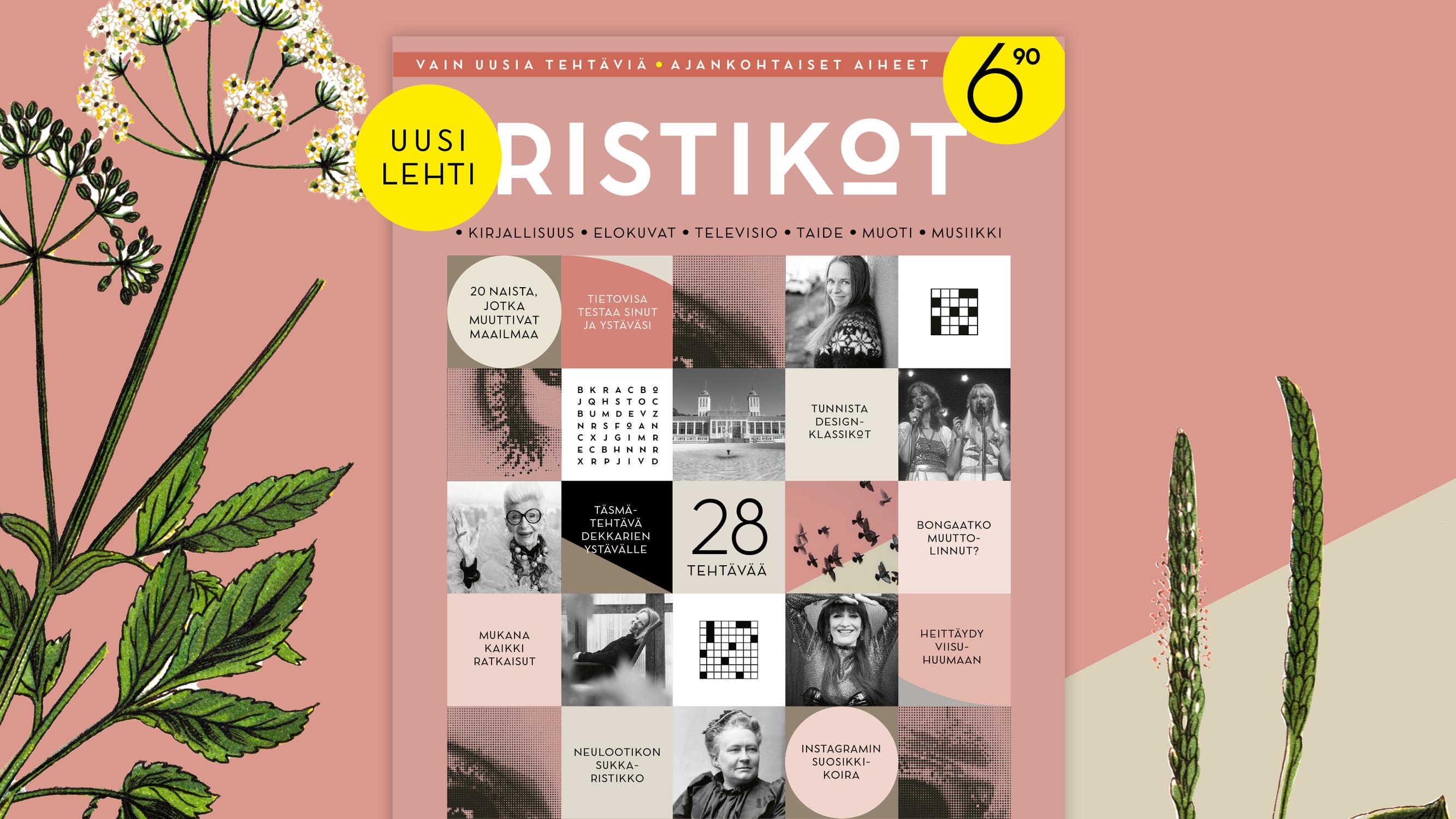 Eeva Ristikot on aivan uudenlainen ristikkolehti | eeva.fi