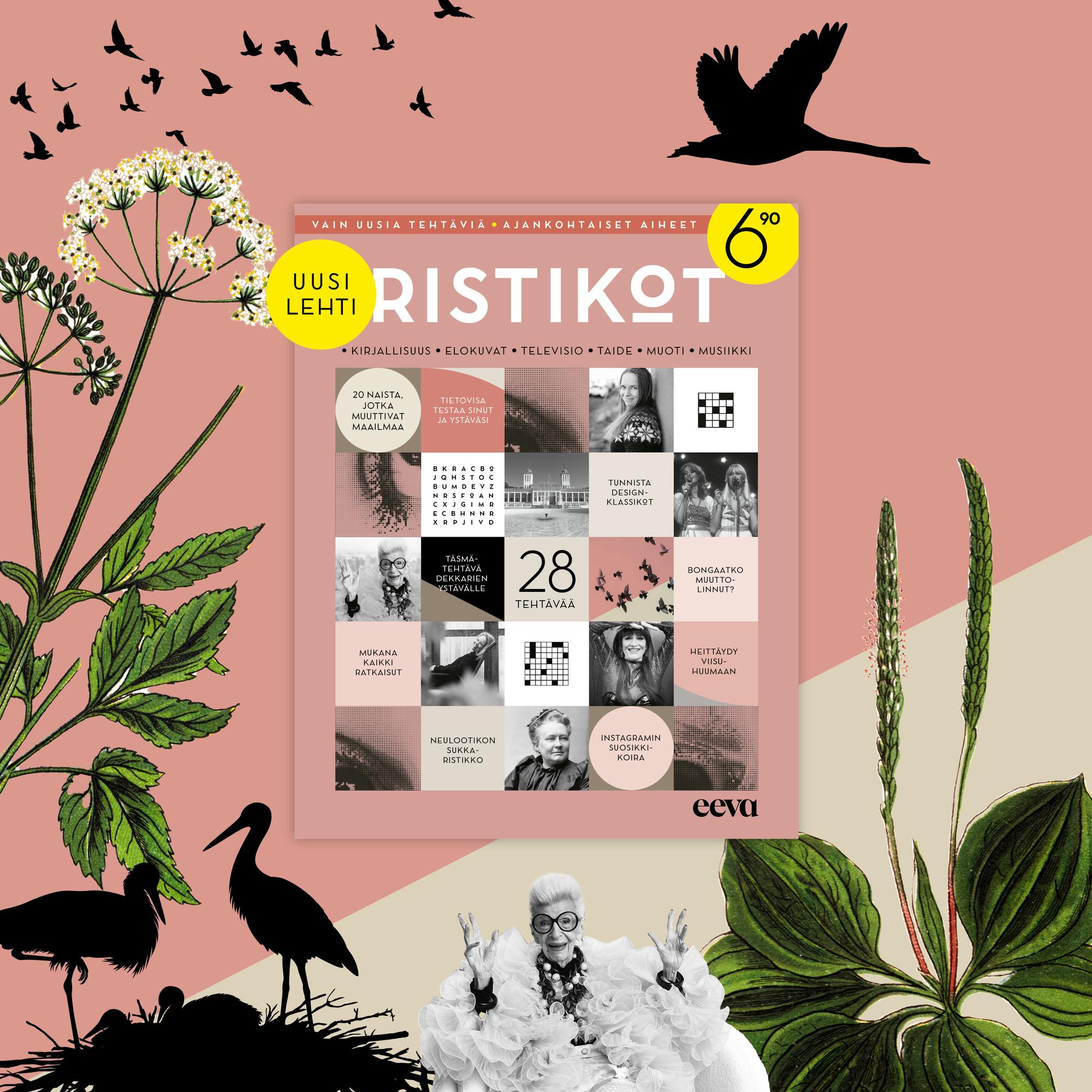 Eeva Ristikot on aivan uudenlainen ristikkolehti | eeva.fi