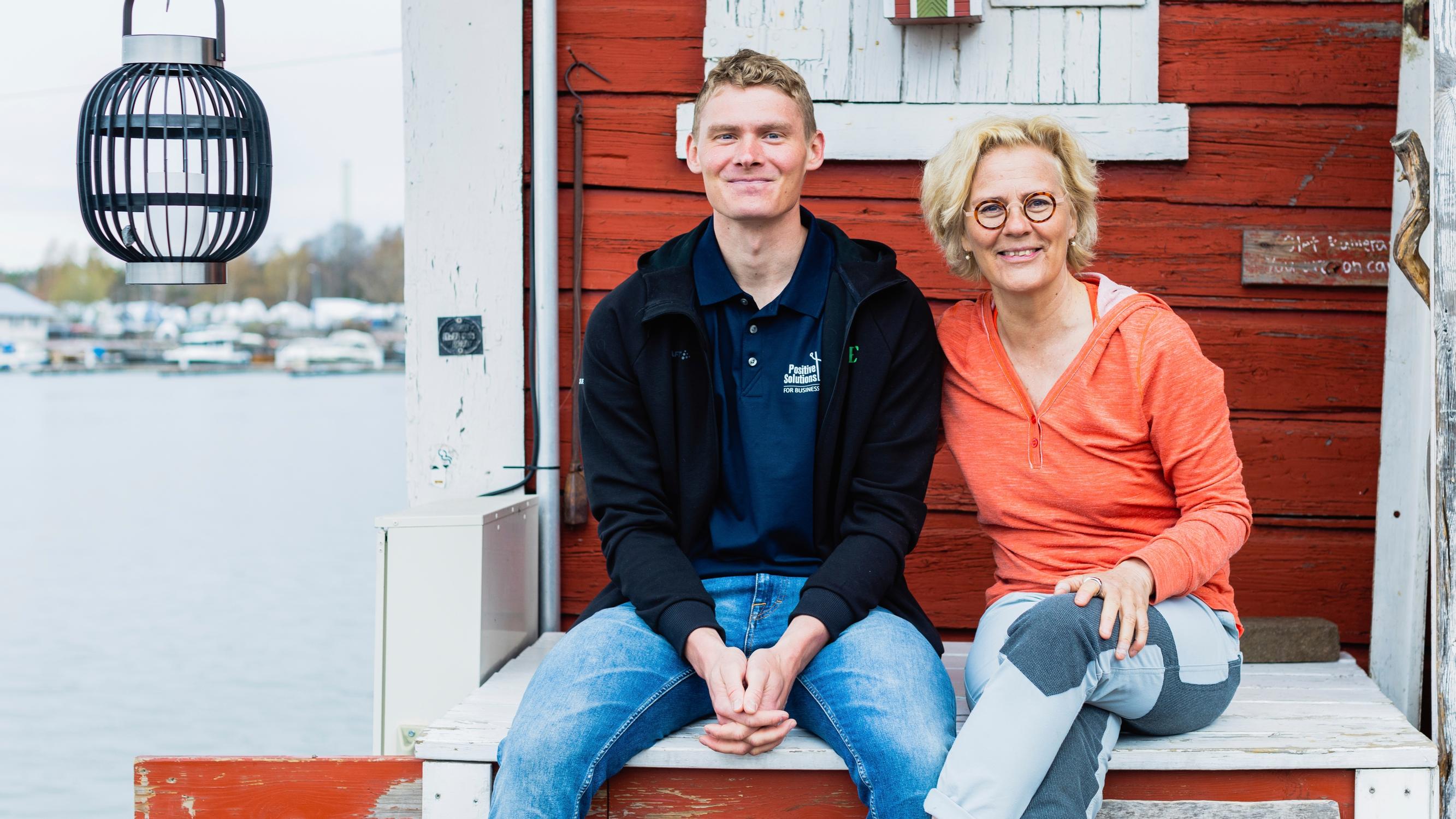 Bettina Sågbom-Ek ja poika Lee Wassell | Eeva | Eeva