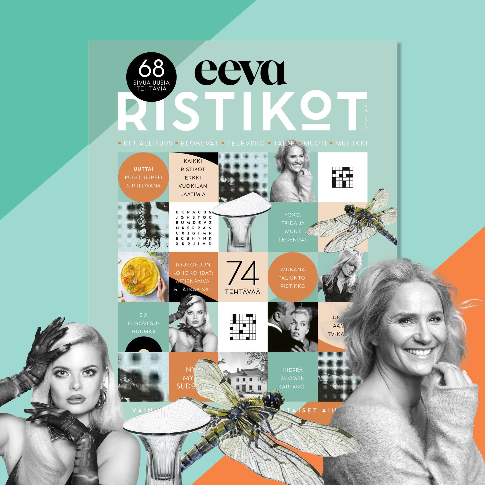 Lähetä Eeva Ristikot -lehden vastaukset täältä | Eeva